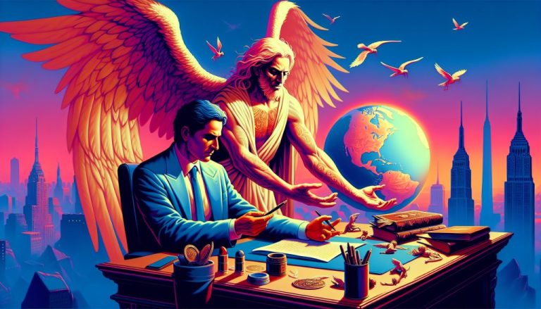 Pintura El Ángel Caído: DESCUBRE la Última LÁGRIMA de Lucifer